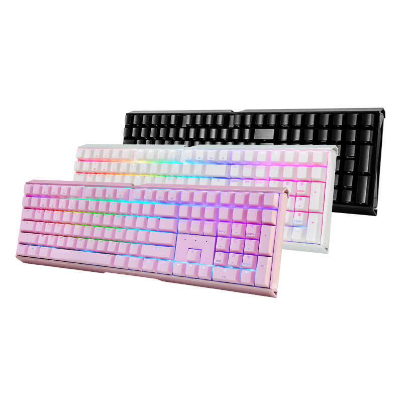 CHERRY MX3.0S机械键盘 RGB灯效金属键盘 有线无线双模电竞键盘 108键机械式游戏键盘 CHERRY青轴机械键盘