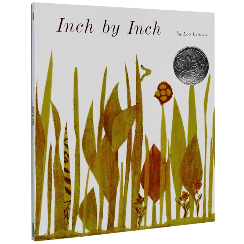 Inch by Inch 英文原版绘本 一寸虫 吴敏兰绘本 Leo Lionni 凯迪克大奖作品李欧李奥尼 儿童英文版读物进口英语书籍