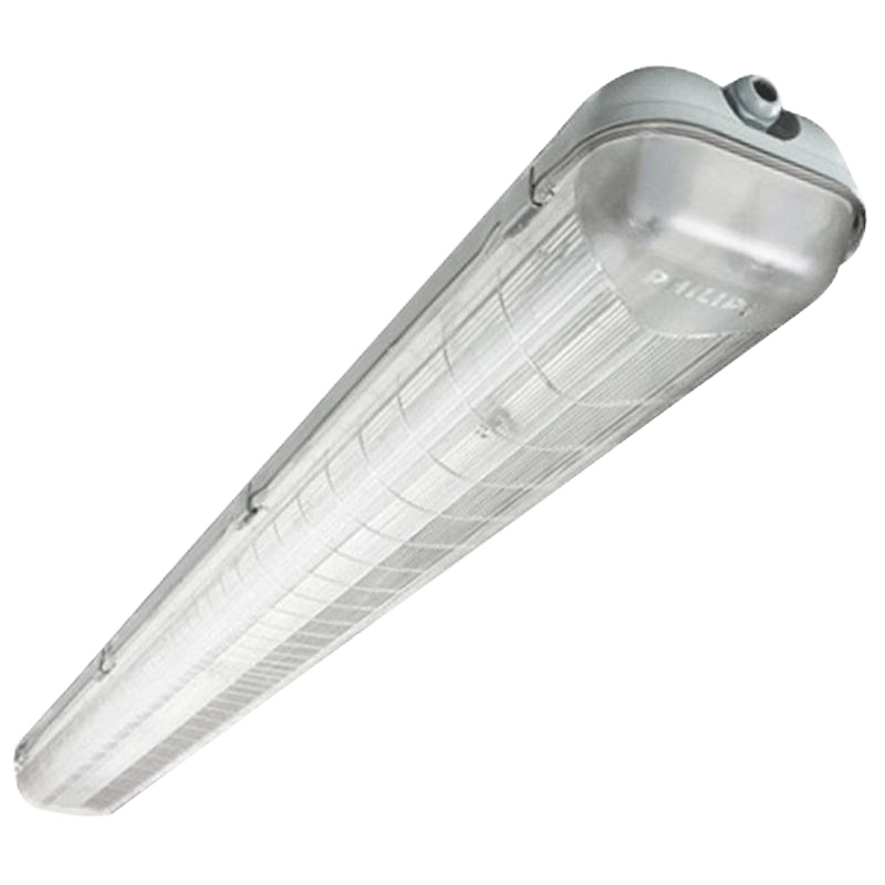 飛利浦三防燈LED 防水防塵日光燈支架 TCW069雙管1.2米LED燈 商業照明防水燈具