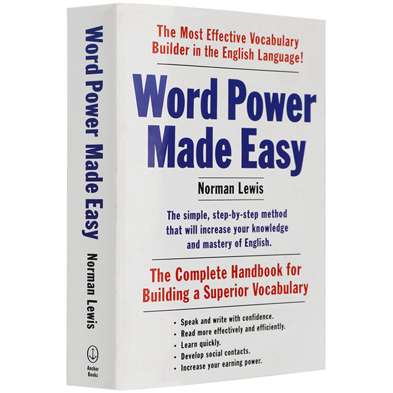wordpower 单词的力量Word Power Made Easy小白书英文原版词汇韦氏小绿柯林斯牛津英英词字典merriam ...