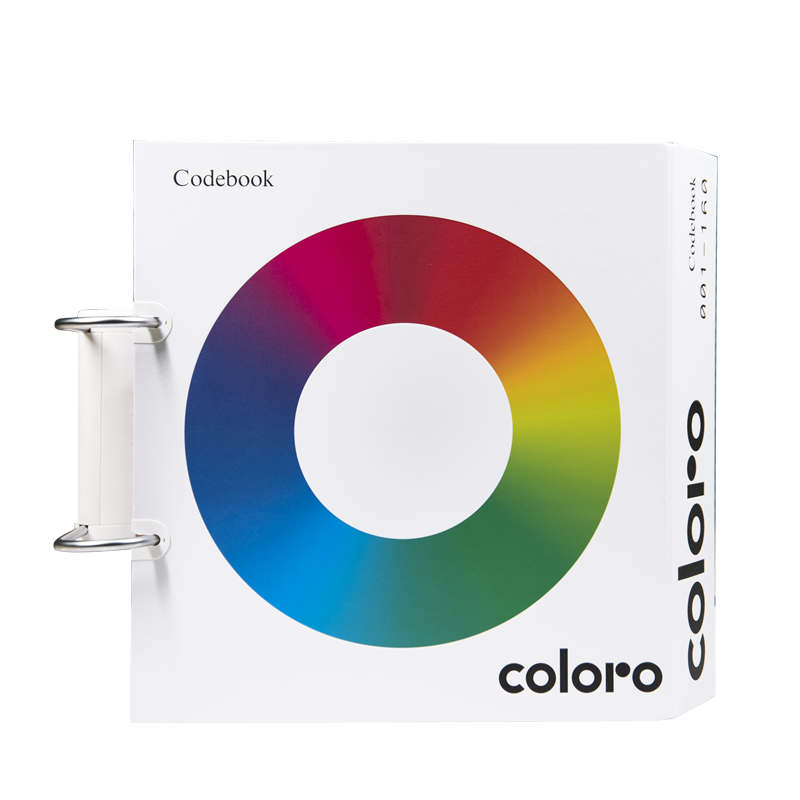 Coloro Codebook絛綸色卡色彩參考工具C-CB-PO-3500服裝設計紡織家居色卡國家標準紡織色卡