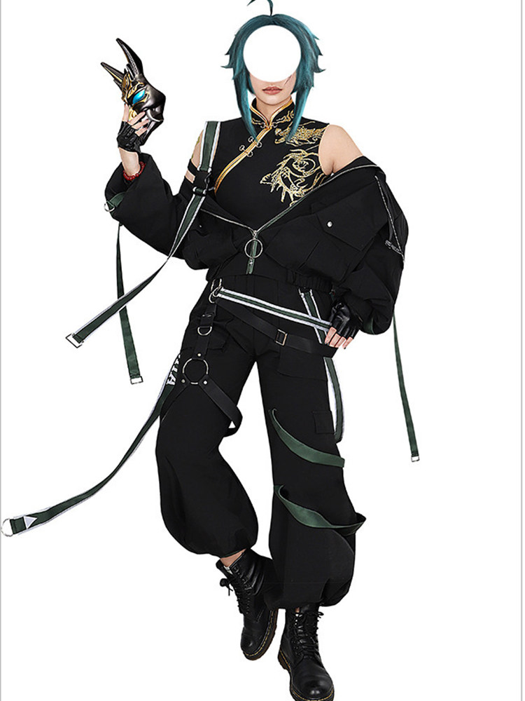 Genshin impact cosplayer fan-favorite demon-slaying great sage workwear ...