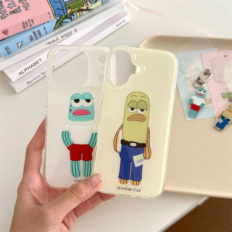 🔥 Quirky cartoon fishman phone case: instantly transform your iphone 17 ...