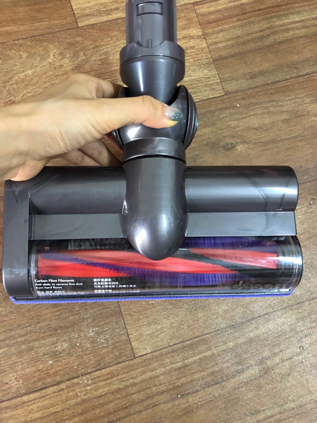 Dyson Dyson vacuum cleaner V6 DC62 DC74 59 carbon fiber turbine carpet ...