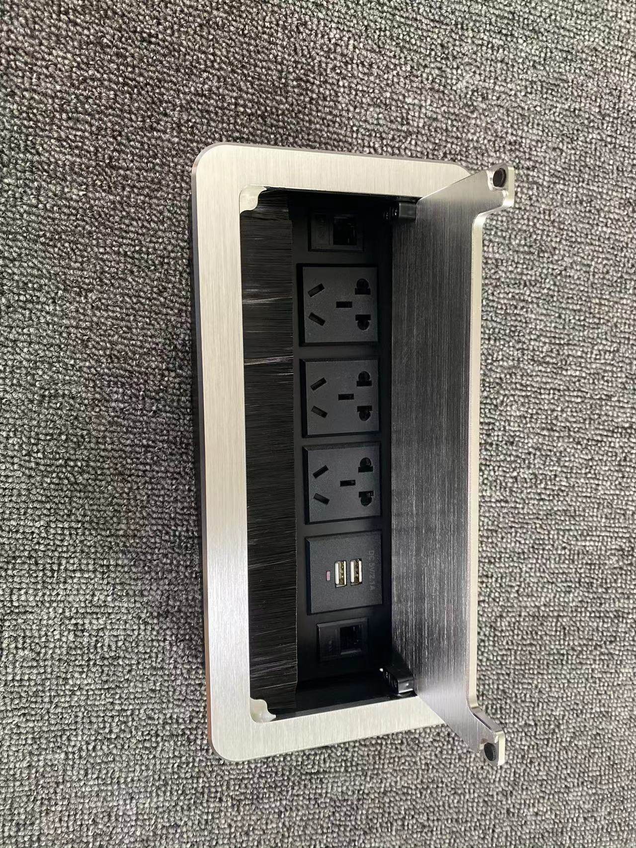 [USD 34.87] Welding multi-functional desktop socket cross-line box ...