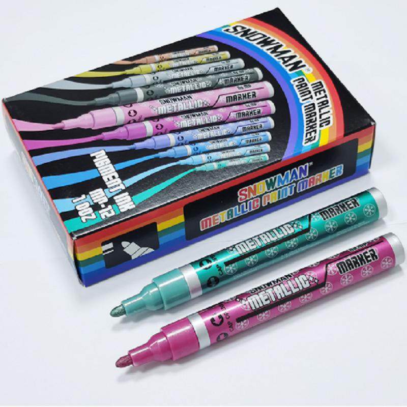 雪人金属色系油漆笔_MP12：一秒变闪亮 ，家居DIY的魔法棒！🎨-记号笔-淘宝好物网