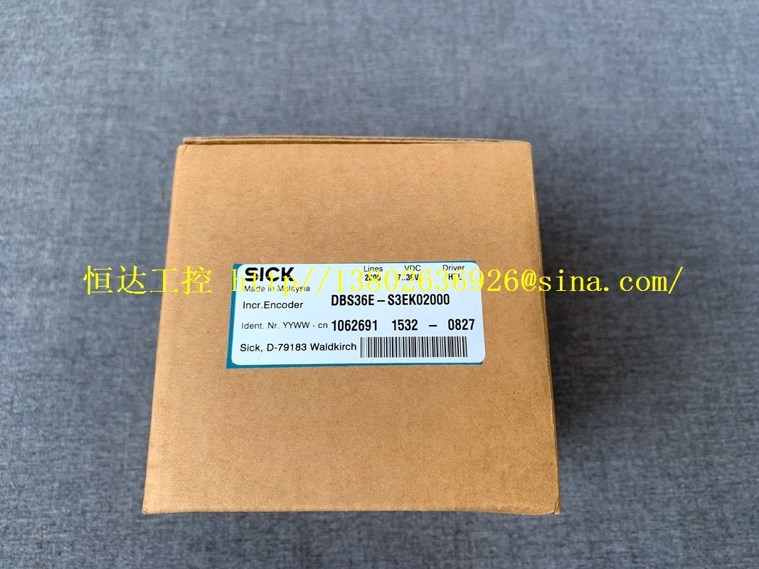 SICK西克DBS36/50增量型编码器 DBS36E-S3EK02000 全新 现货拍摄-Taobao Singapore
