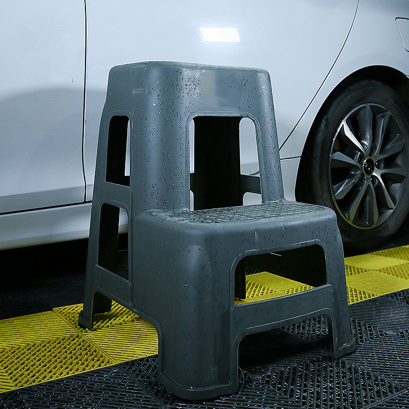 [USD 34.87] Car beauty washing the car stool, the two-step stool, the ...