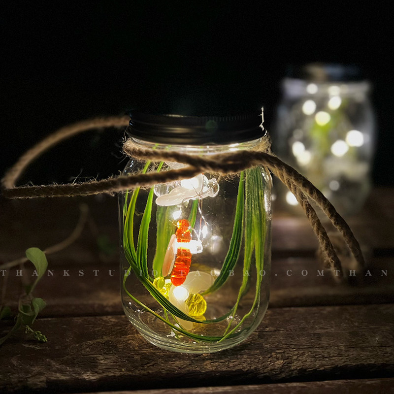 🌟 Firefly lamp diy material package: light up your night and make your ...