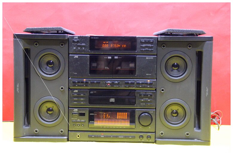 复古控们注意！进口日本JVC MX1组合音响，带你穿越回CD黄金年代！-组合音响-淘宝好物网