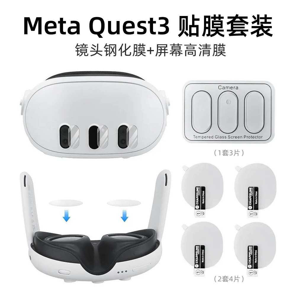 Meta quest3 lens tempered film: give your vr glasses a "bulletproof vest"!