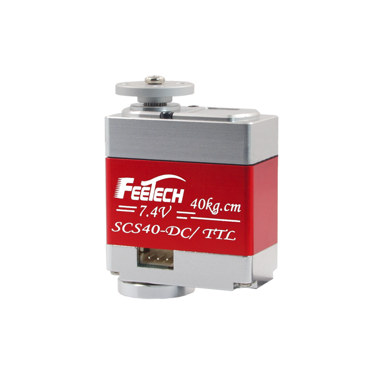 FEETECH飞特SCS40-DS串口总线40kg双轴空心杯全金属机器人舵机