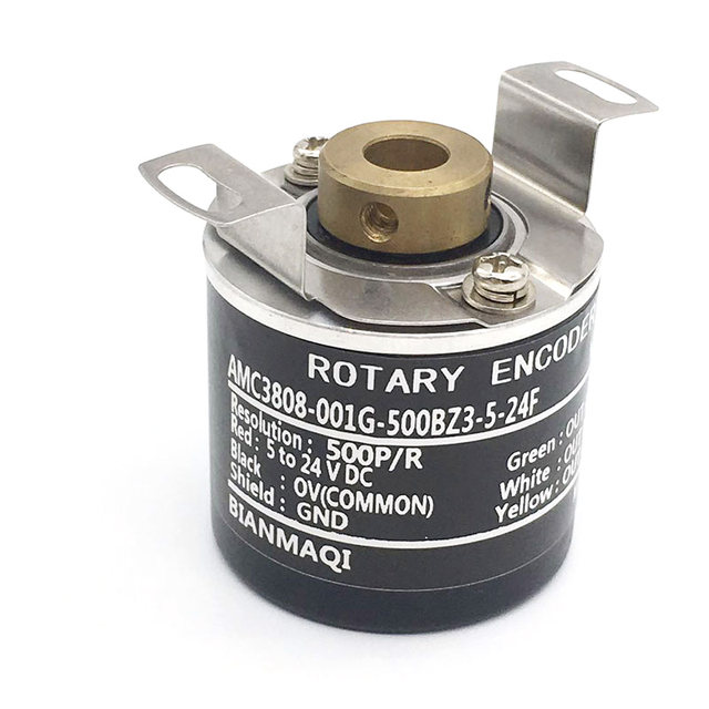 Rotating encoder AMC3808-001G-500BZ3-5-24F incremental photoelectric ...