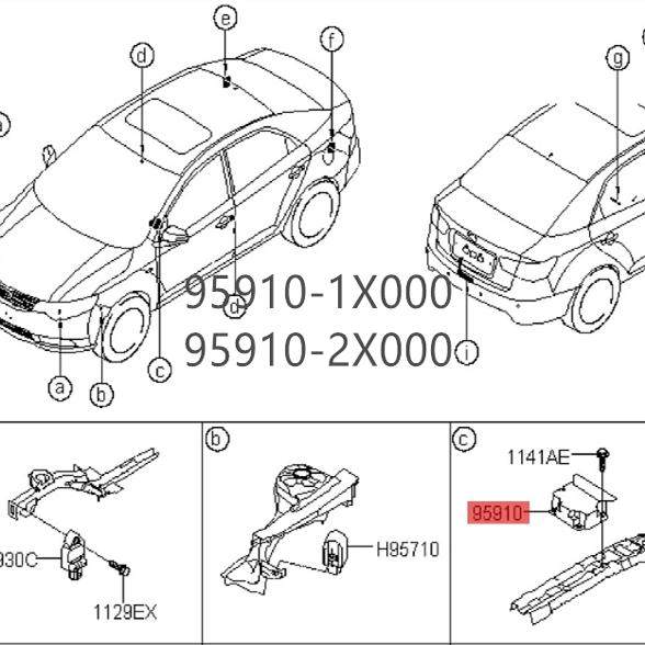 福瑞迪电脑板控制模块OE号95910-1X000/95910-2X000：精准匹配，让爱车焕然一新！-电气电路部件安装改装工时-淘宝好物网
