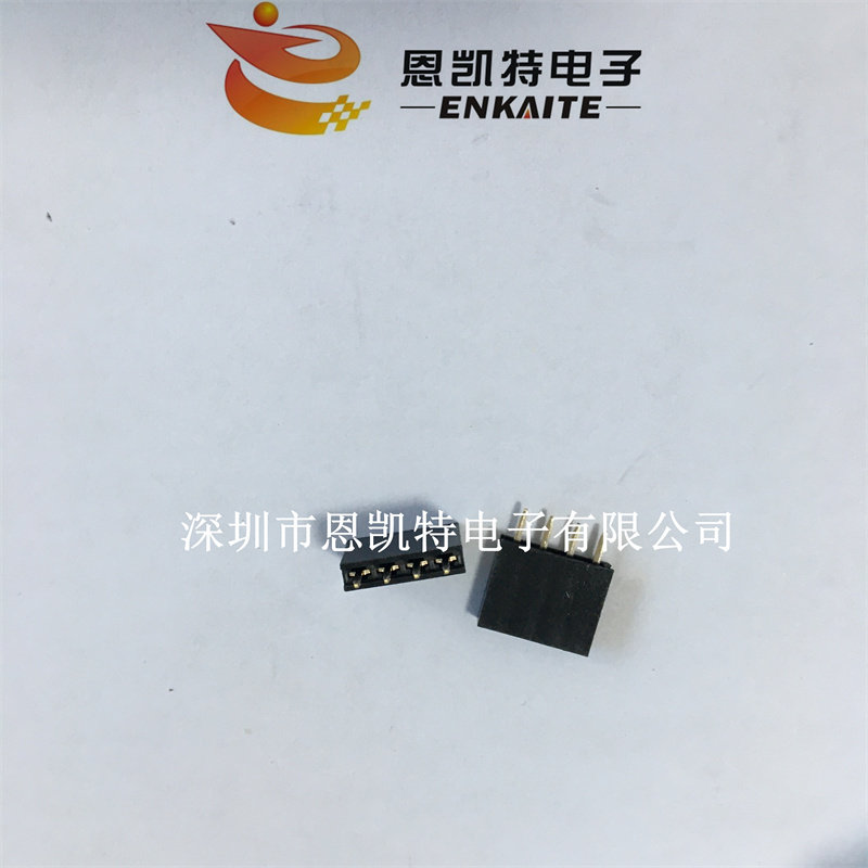 HDR-M-2.54_ 1x4P 插件,P=2.54mm 直插 排母