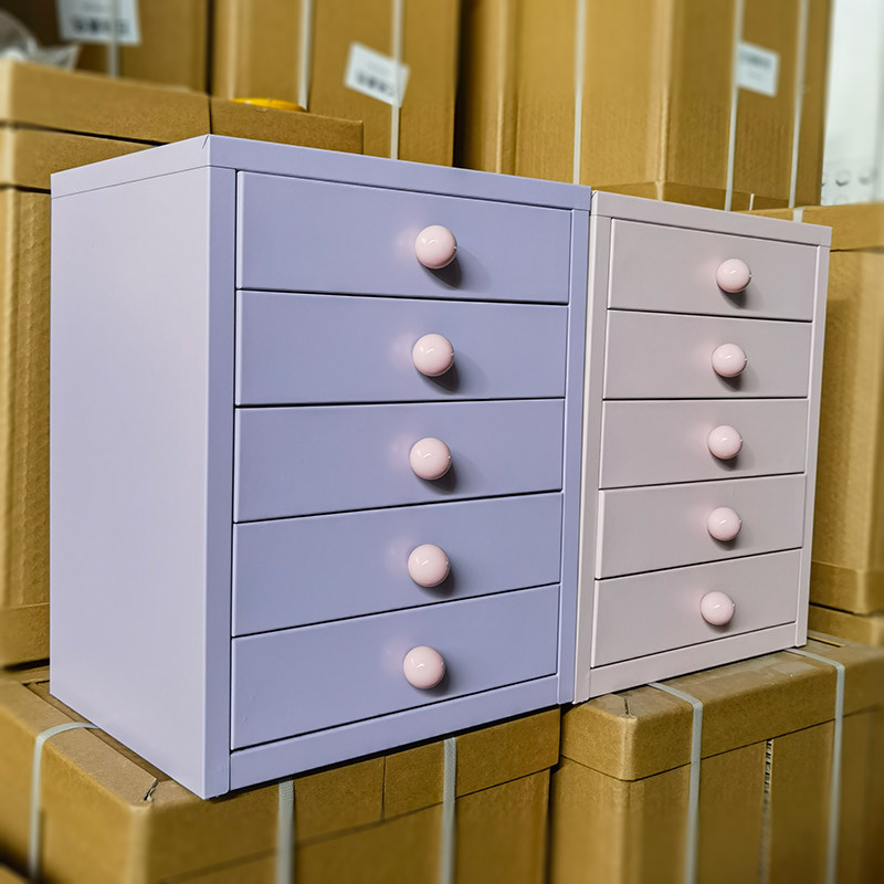 Is your desktop cluttered?five-layer drawer storage box, let your desk ...