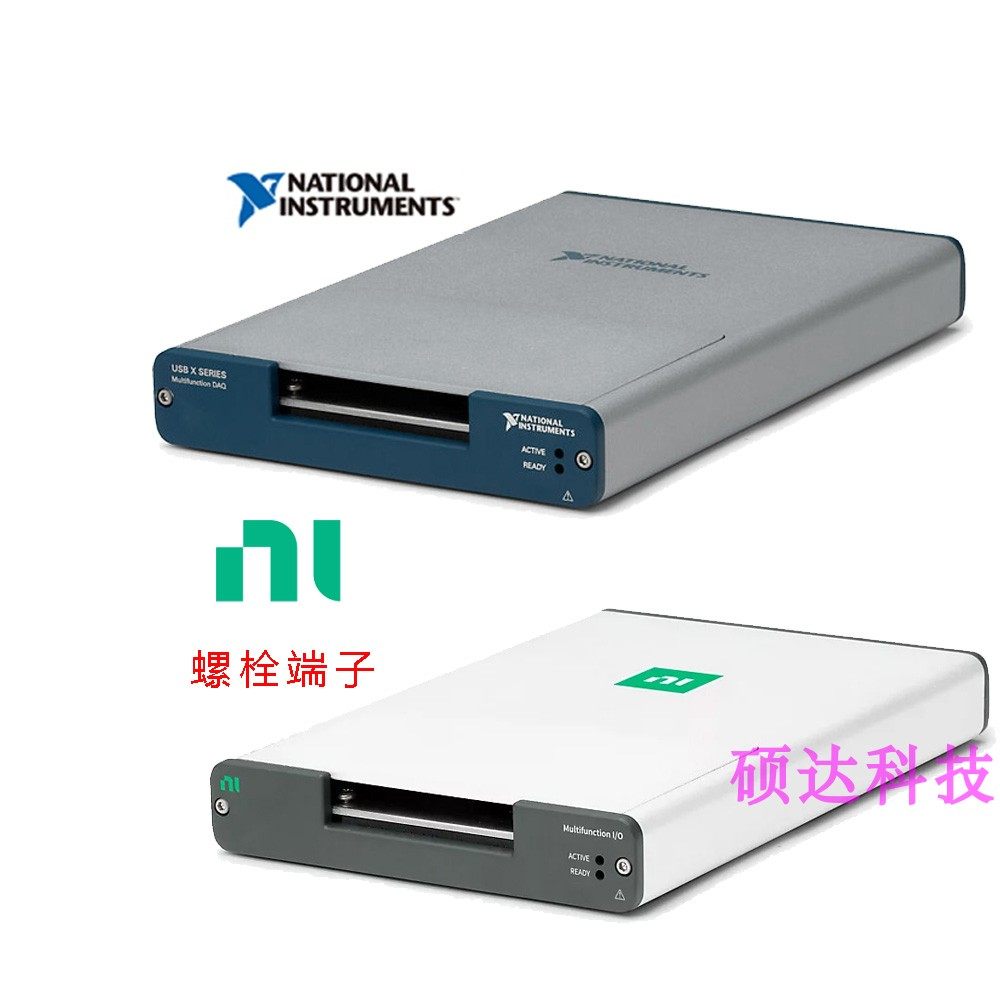 NI USB-6361数据采集卡 781442-01螺栓782255-01 16模拟通道全新