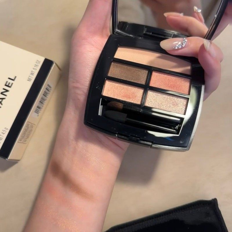 现货Chanel香奈儿限定五色眼影盘Tender Warm：多色眼影盘，让你一秒变女神！-眼影-淘宝好物网