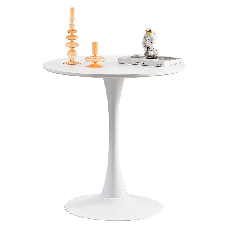 Купить Маленький белый круглый стол сын тюльпаны стол случайный Стол ...