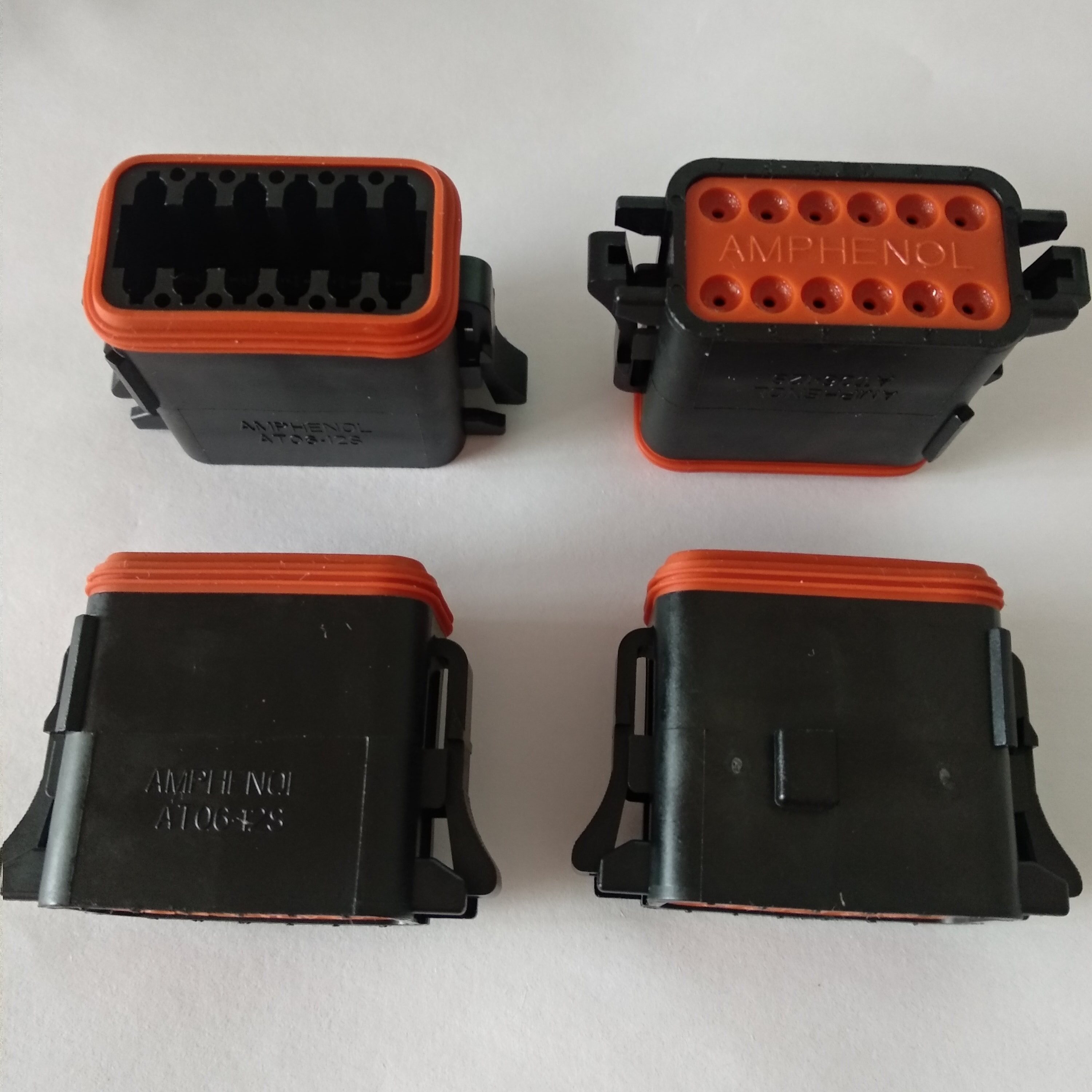 原装AMPHENOL安费诺AT06-12SB连接器胶壳正品现货 当天发-Taobao