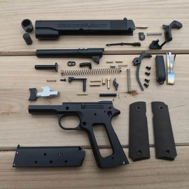 1:2.05 Alloy Empire Colt M1911 Full Metal Toy Gun Model Shelled Desert ...