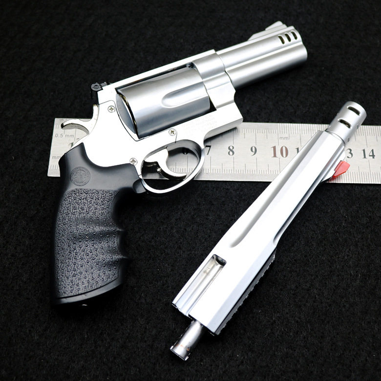 1:2.05 Smith M500 Revolver Model Gun Toy High-grade Metal Simulation ...