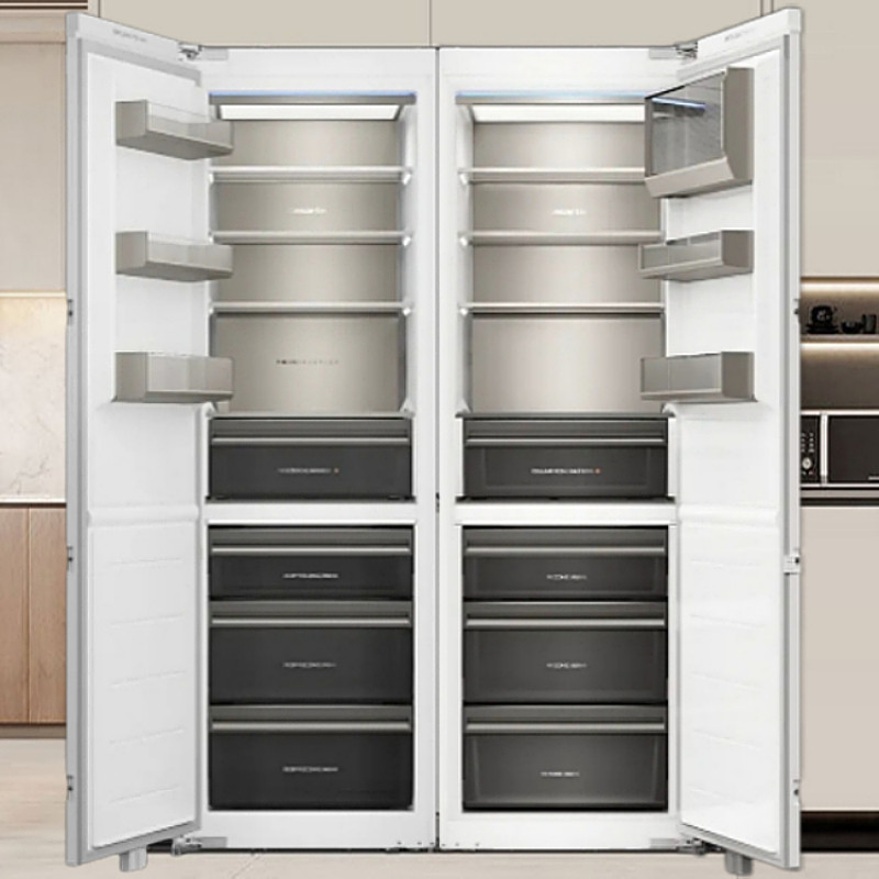 卡萨帝265+285双拼组合隐形全嵌入式冰箱：厨房美学与科技的完美碰撞！ -厨房冰箱-淘宝好物网