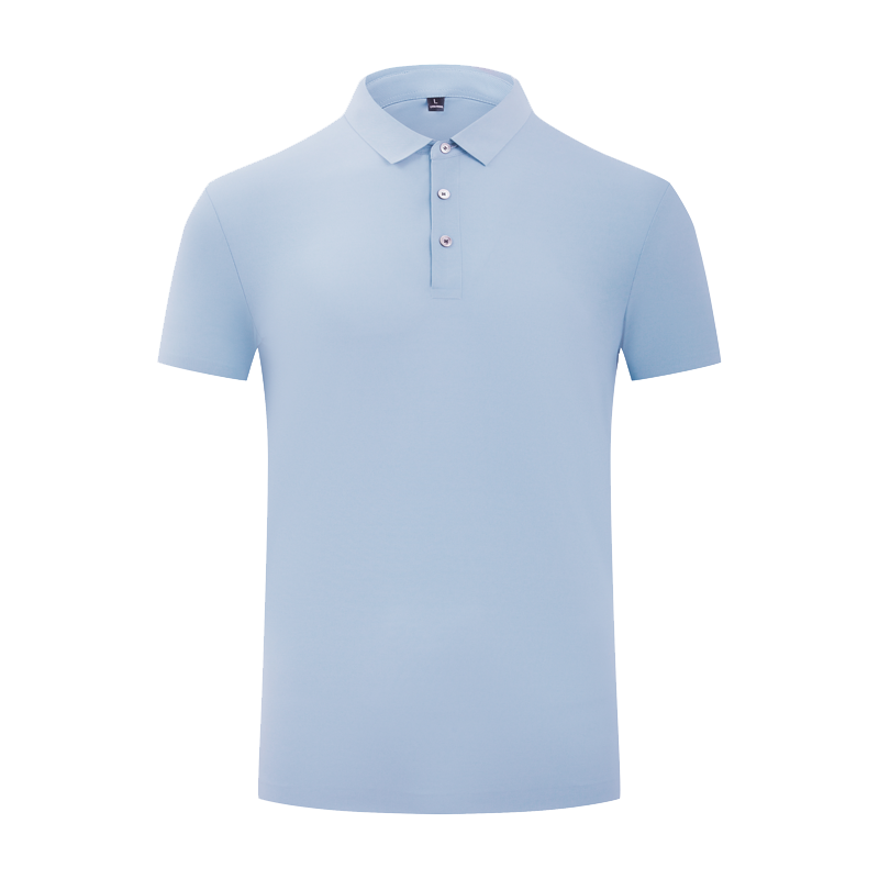 無痕Polo衫定製印logo工作服企業翻領文化衫訂做高端冰絲工裝短袖-Taobao