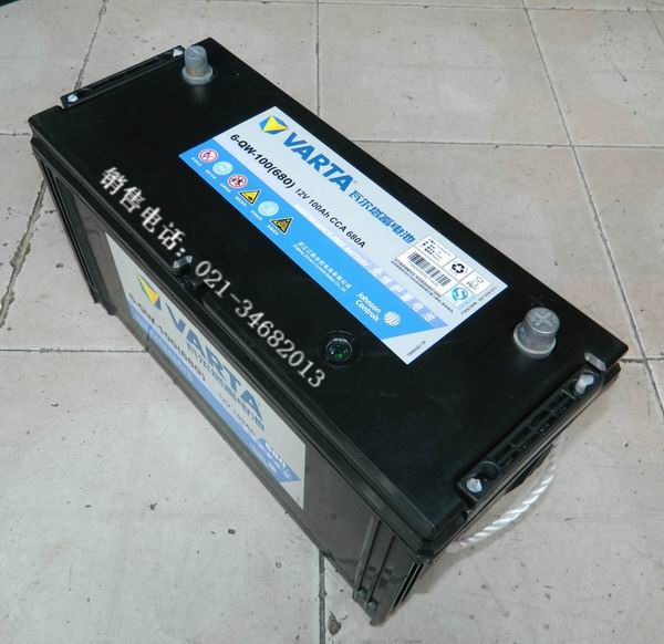 Car battery 6-QW-100 Varta battery VARTA battery 12V100Ah maintenance-free battery