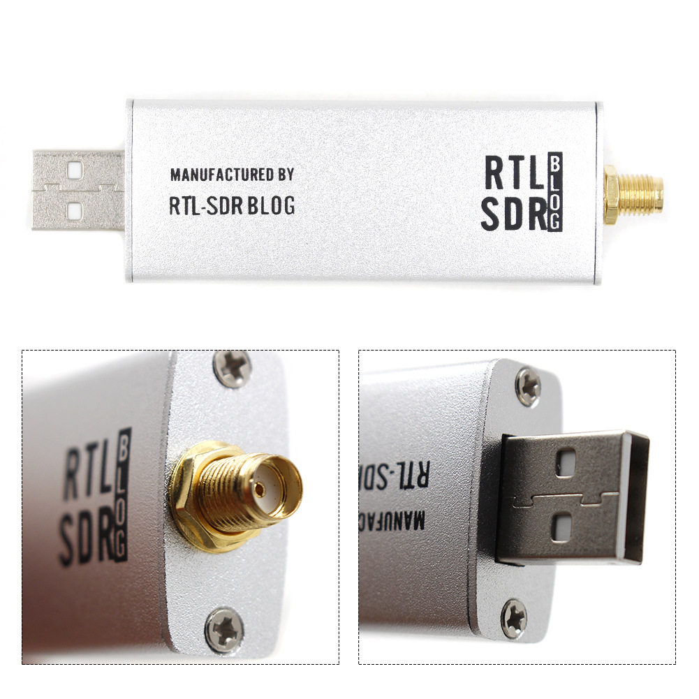 RTL-SDR V3 R820T2 RTL2832U 1PPM TCXO SMA RTLSDR 软件定义无线-阿里巴巴