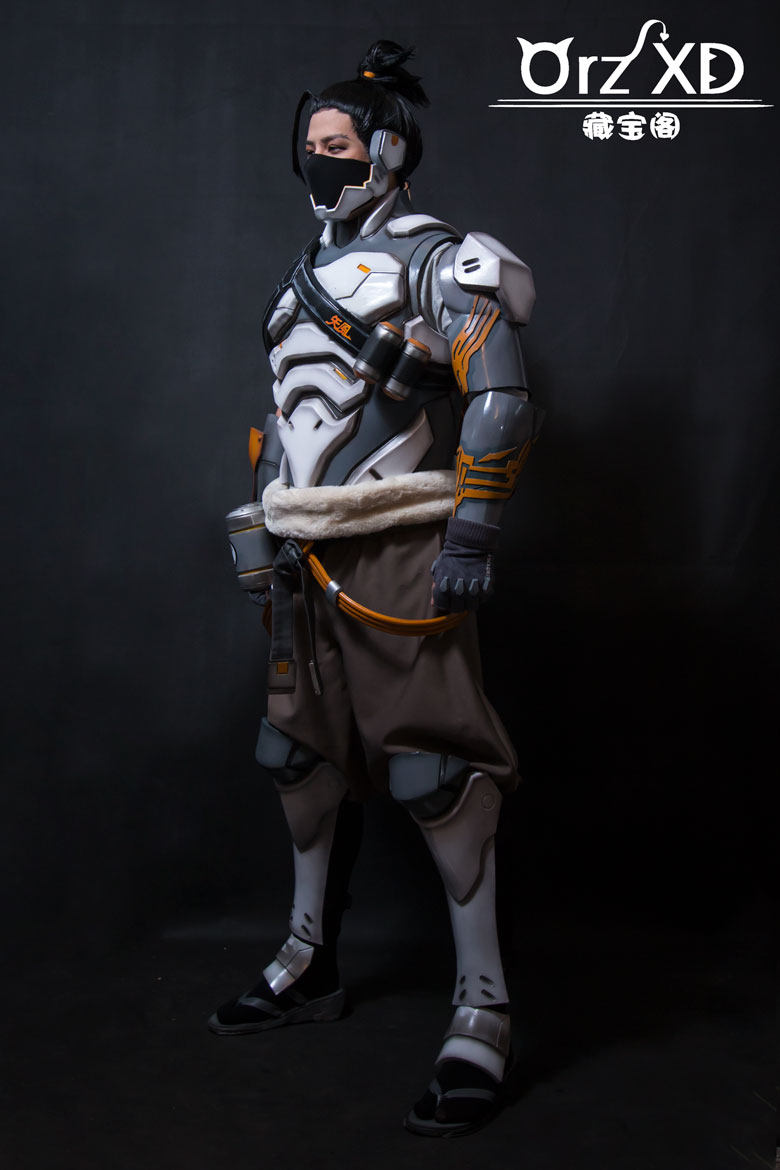 (Treasure Cabinet Props) Overwatch cos Cyber Ninja Hanzo Full set of ...