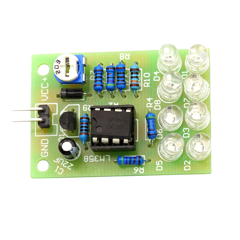 LM358 Breathing Light Component Module DIY Training Blue Light Flash ...