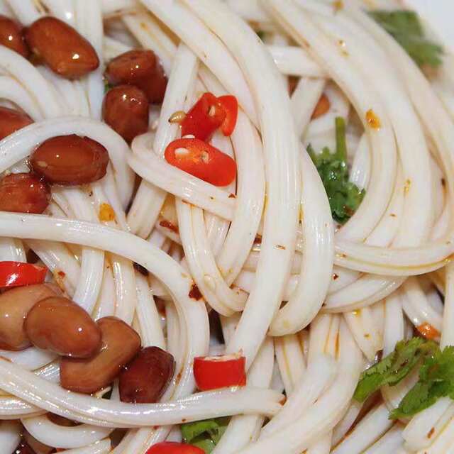 Cold dishes ingredients complete with dry goods, non-tao flour, wide ...