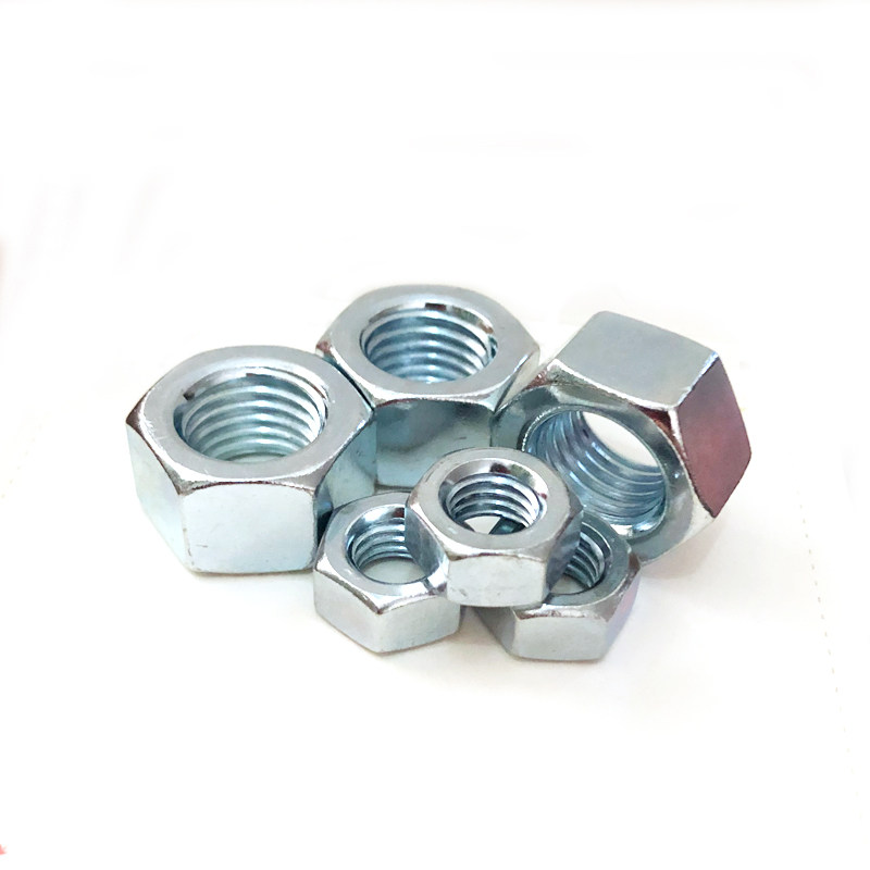 Grade 8 Galvanized Hex Nut GB6170 High Strength Nut M5 6 8 10 12 16 18 ...