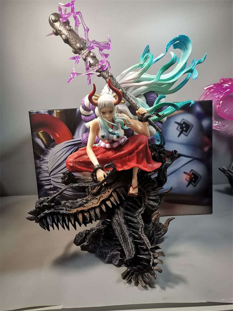 In stockone piecegk fantasy house kaido's daughter yamato sits on the ...