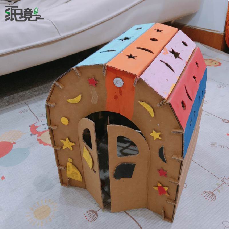 Kids handmade cardboard house play house: create a child’s secret base ...