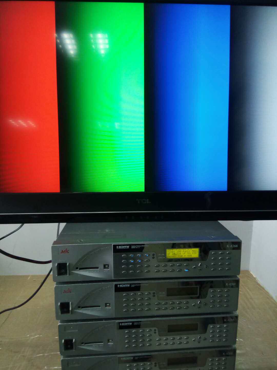 K-8268 HDMI Signal Generator TV Signal Generator K8268 MIK Video signal