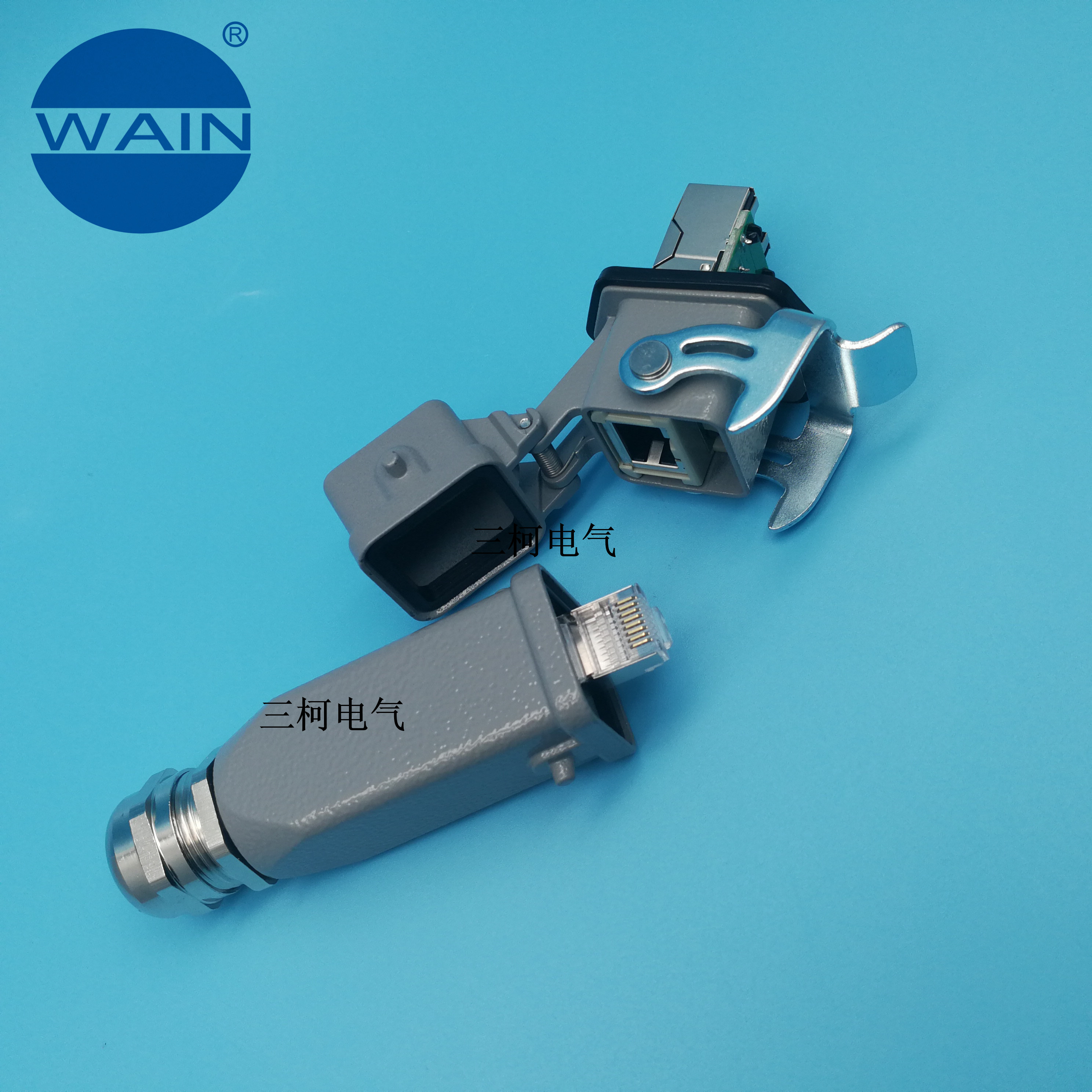 WAIN唯恩H3A-TE/S-2B-M20-RJ45/M H3A-BK-1L/W-MCV-RJ45/F乙太網