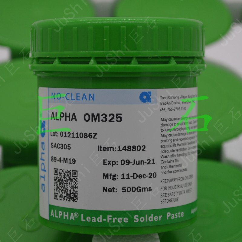 ALPHA Solder Paste American ALPHA OM- 325 Ultra-fine Solder Paste OM325 ...