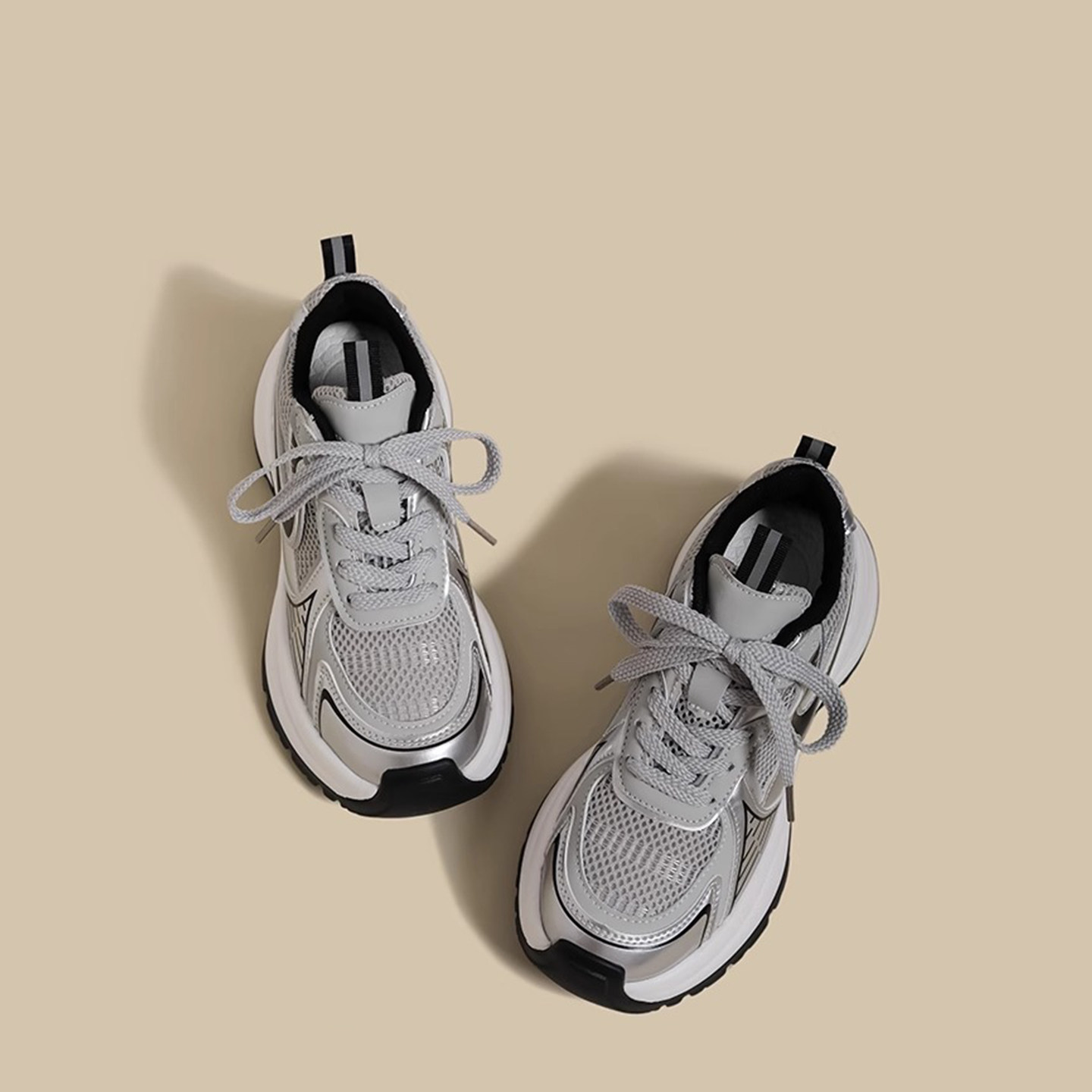 2025爆款必买！BASiUM吻朵6cm厚底老爹鞋，显腿长+舒适暴走10公里-其它运动鞋-淘宝好物网