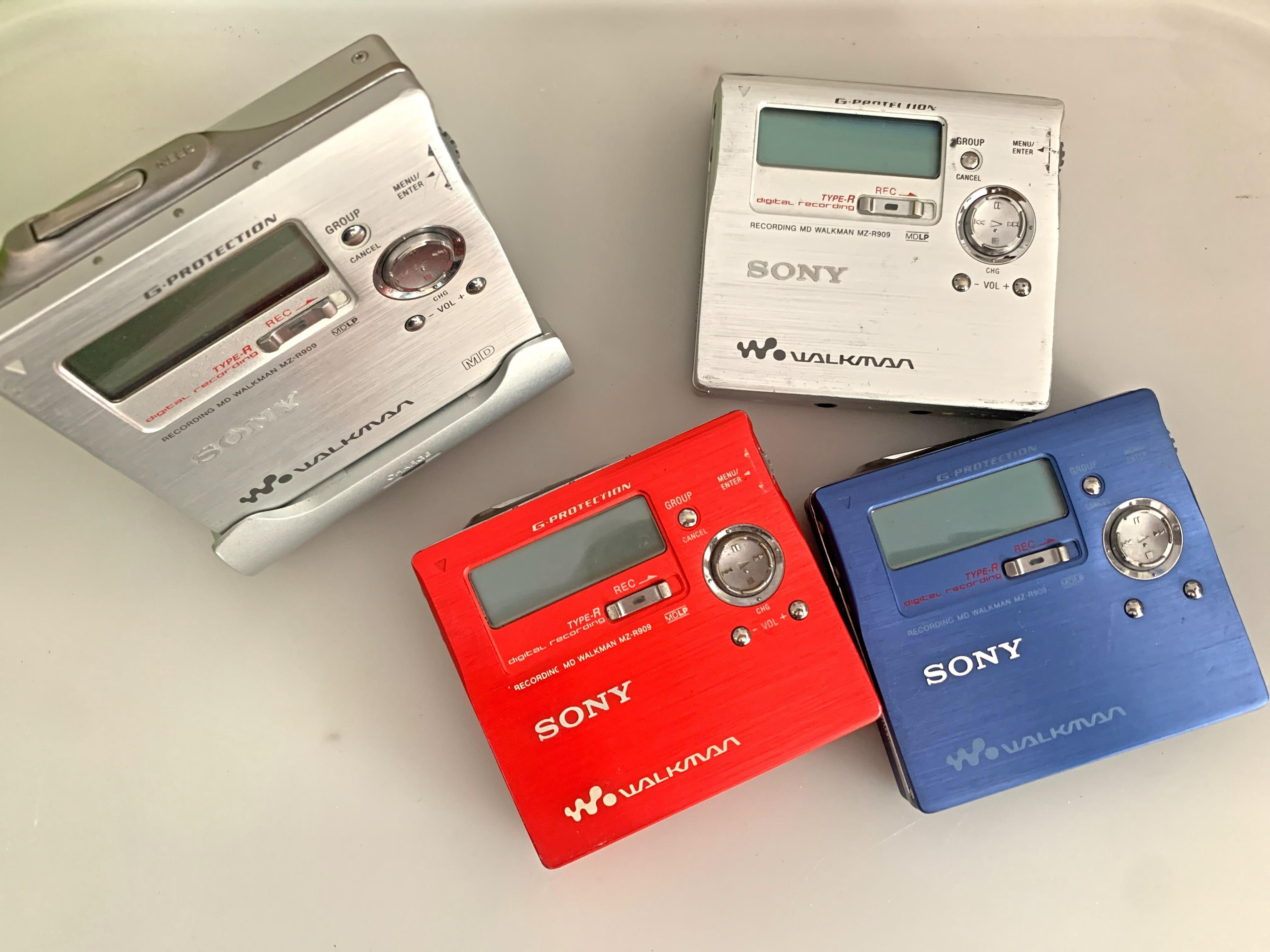 Sony MZ-R909，MD随身听的复古魅力，你get到了吗？🎶-MD-淘宝好物网