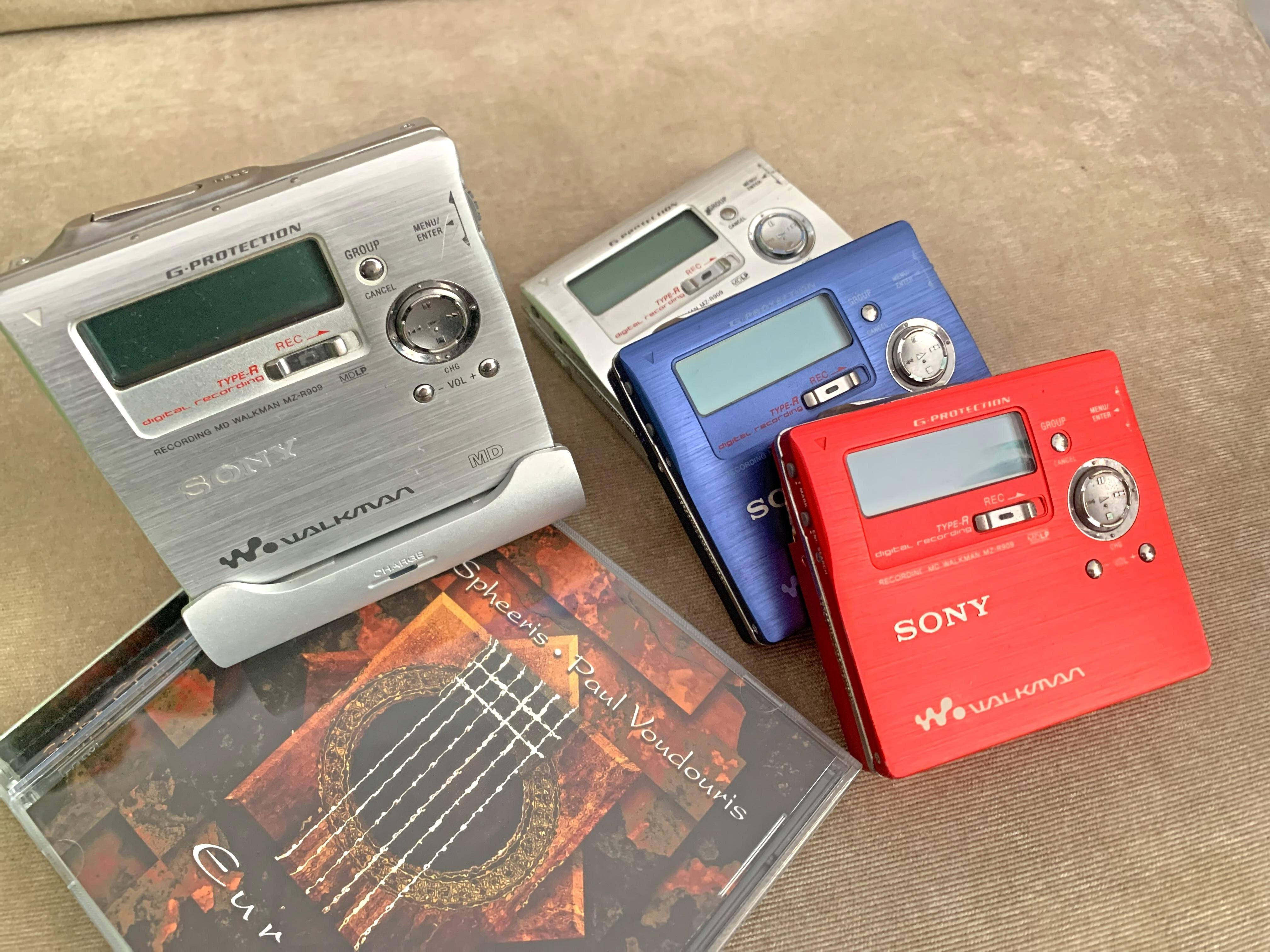 Sony MZ-R909，MD随身听的复古魅力，你get到了吗？🎶-MD-淘宝好物网