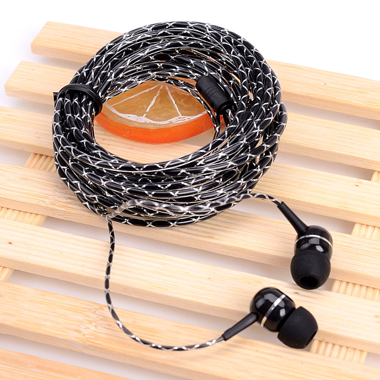 2/3/4/5/ 6.8m long cord live broadcast headphones, heavy bass earbuds ...