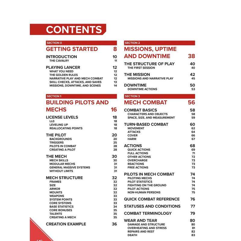 Lancer TTRPG核心手册，你的科幻冒险指南？-娱乐时尚类原版书-淘宝好物网
