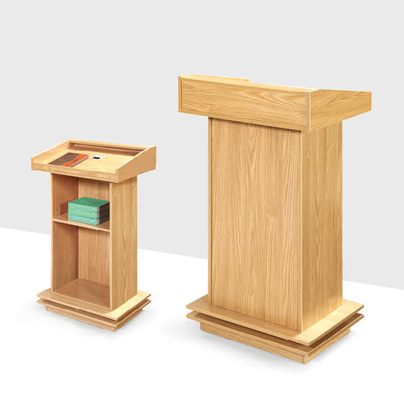 Classroom podium table Lectern Board training podium Small welcome desk ...