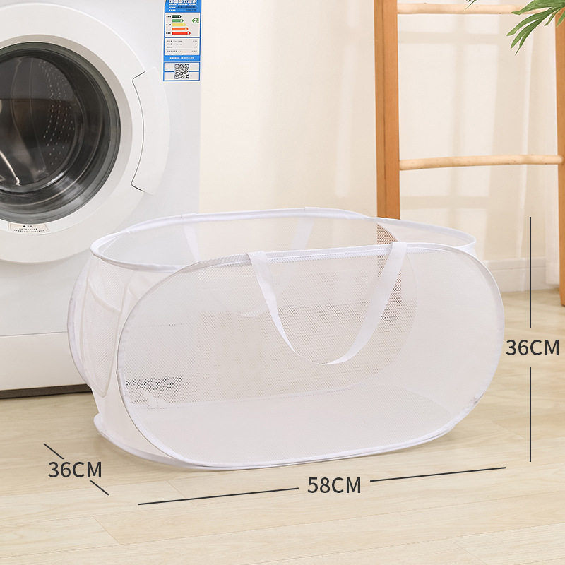 [USD 8.53] Dirty clothes basket can fold dirty clothes basket Dirty ...