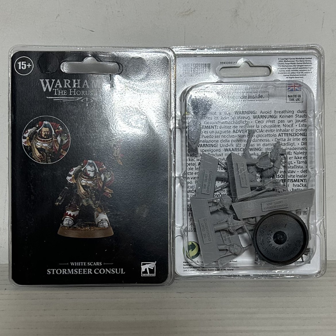 fw 战锤40k 白疤 WHITE SCARS STORMSEER CONSUL