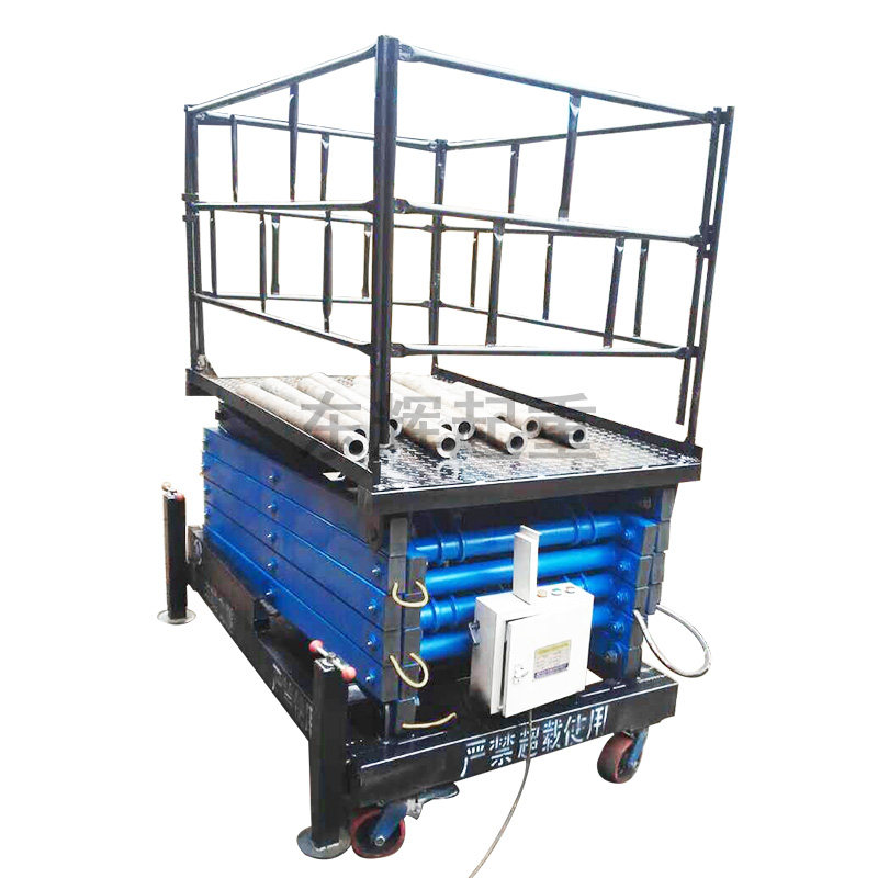 Mobile lift maintenance platform Electric hydraulic lift platform ...