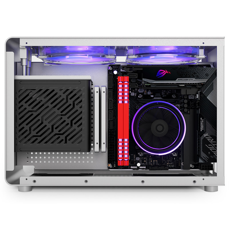 Patriot Peninsula Iron Box N1 All Aluminum Computer Mini ITX Small Case ...