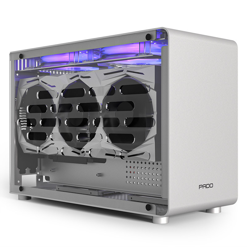 Patriot Peninsula Iron Box N1 All Aluminum Computer Mini ITX Small Case ...